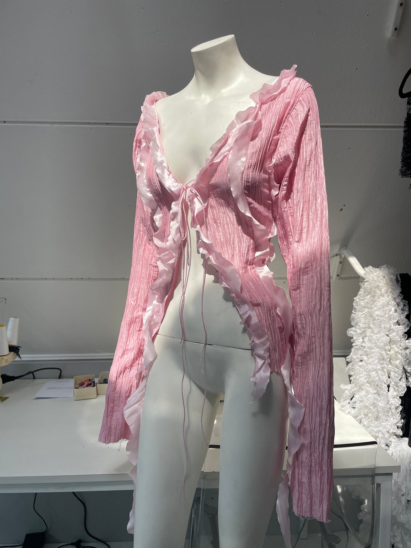 RUFFLE BLOUSE – SKY.STARSIGNS